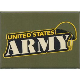 ARMY HELMET MAGNET