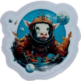 SPACE COW - STICKER