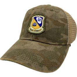 BLUE ANGELS GREEN PATCH CAP