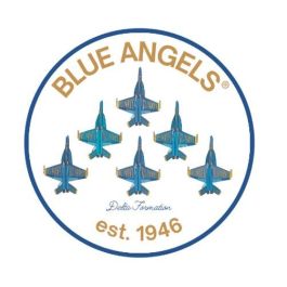 BLUE ANGELS DELTA FORMATION MAGNET