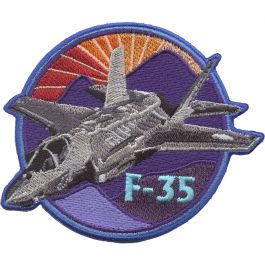 NAVY F-35 AIRCRAFT PATCH