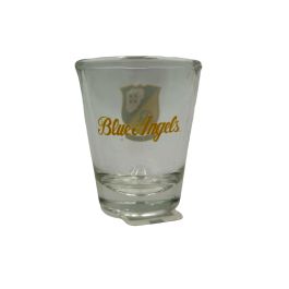 BLUE ANGELS SCRIPT SHOT GLASS