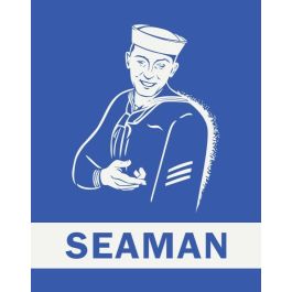 SEAMAN NAVY MAN MAGNET