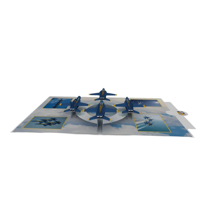 BLUE ANGELS - DIAMOND FORMATION CARD