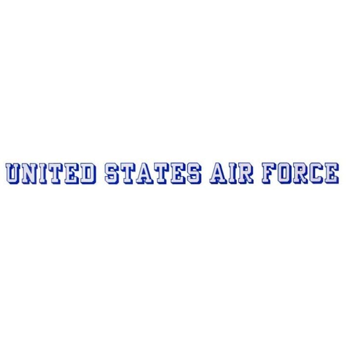 US AIR FORCE DECAL