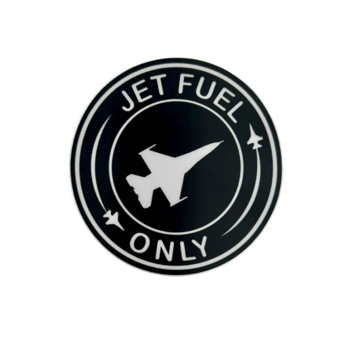 JET FUEL ONLY DECAL