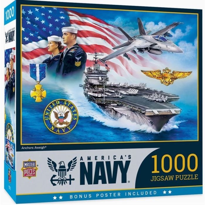 NAVY ANCHORS AWAY PUZZLE
